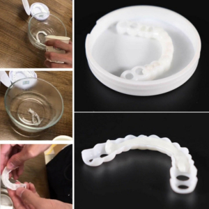 Fake Clip in Veneers Teeth UK, Plastic False Teeth Cover